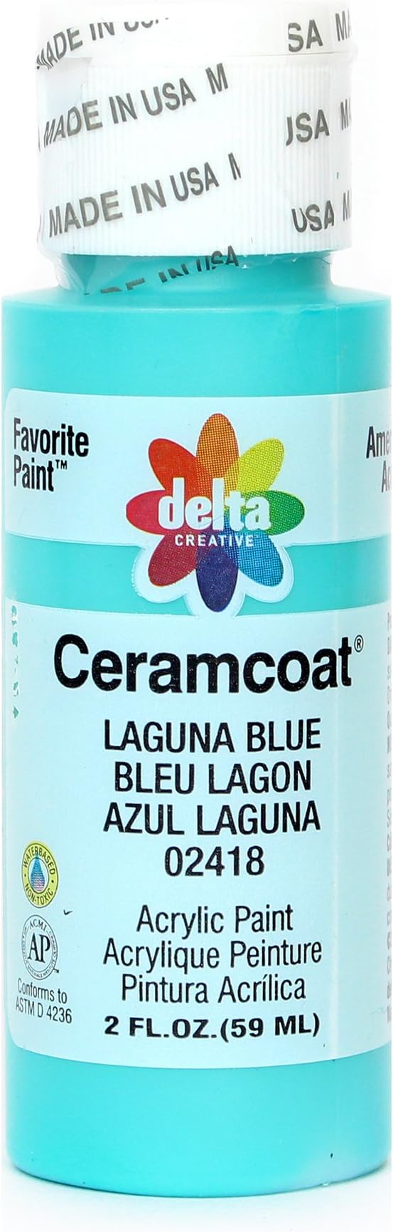 Amazon.com: Delta Creative Ceramcoat Acrylic Paint in Assorted Colors ...