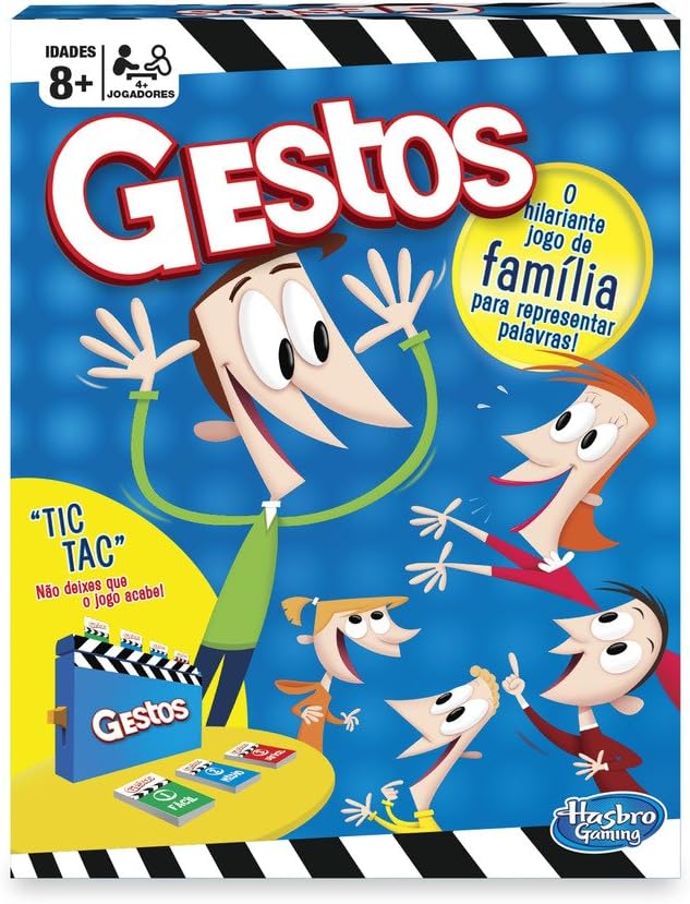 Amazon.com: Hasbro Gaming – Gestures (Hasbro b0638190) (Portuguese ...