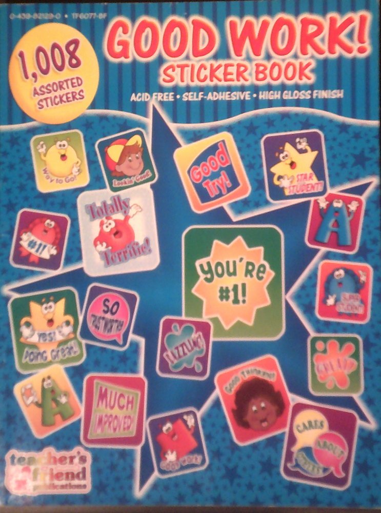 Good Work Sticker Book: unknown author: 9780439821292: Amazon.com: Books