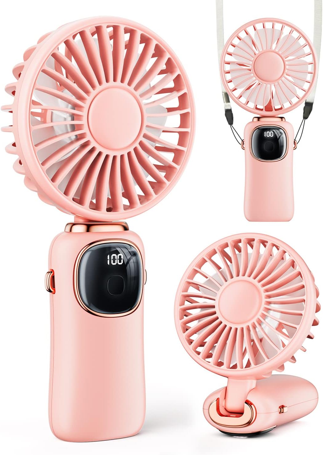 Amazon.com: Koonie Portable Handheld Fan, Battery Operated Fan with ...