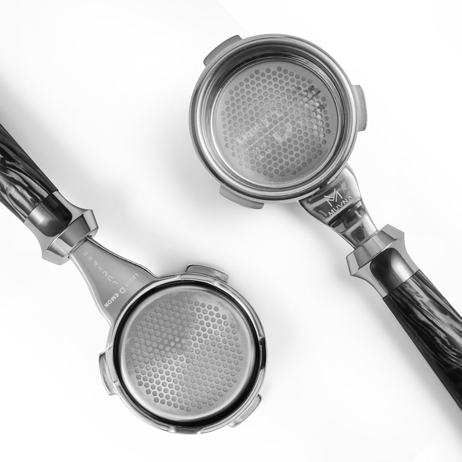 Amazon.com: MUVNA 58MM Espresso Bottomless Portafilter, 3 Ears ...