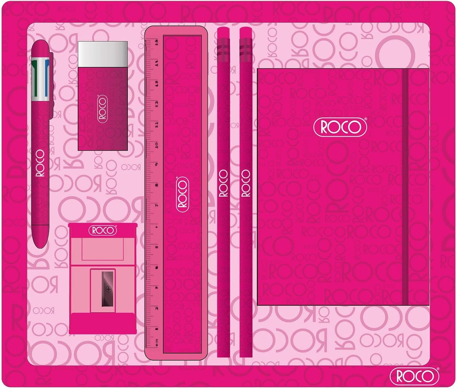 ROCO STATIONERY SET PVC BOX WITH PAPER BANNER : Buy Online at Best ...