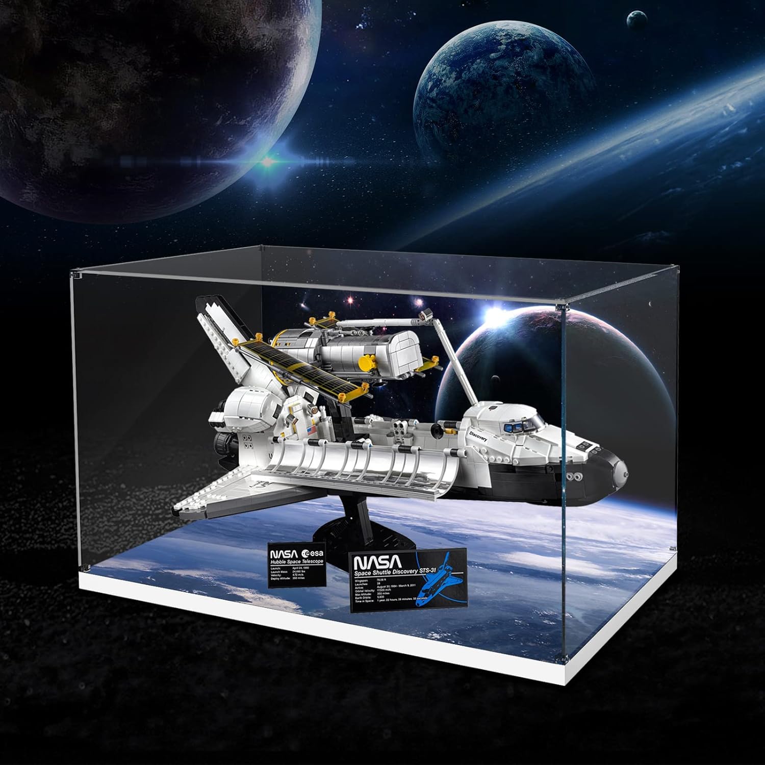 Amazon.com: PIPART Acrylic Display Case for Lego 10283 NASA Space ...