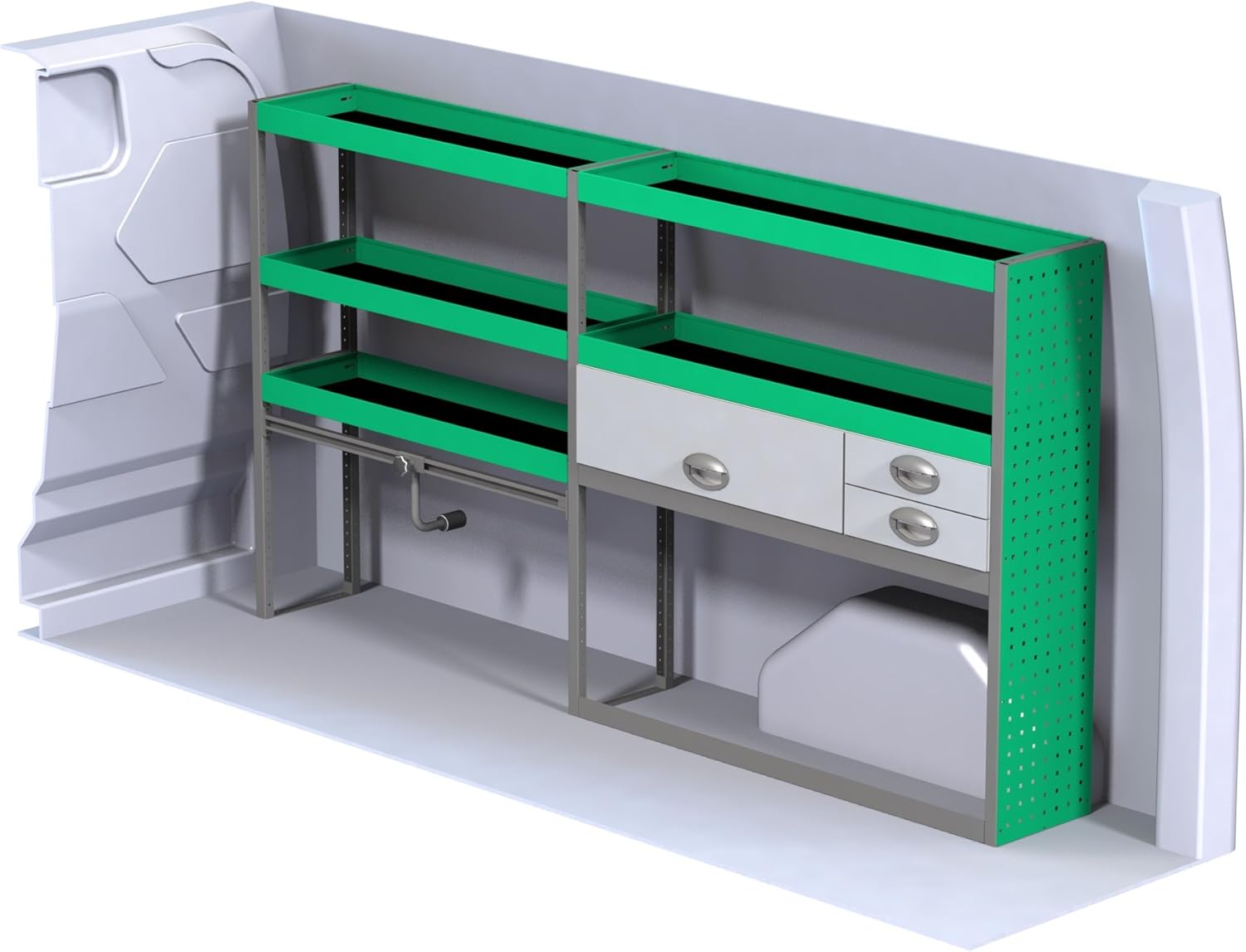 System Edstrom Van Racking System : Amazon.co.uk: Automotive