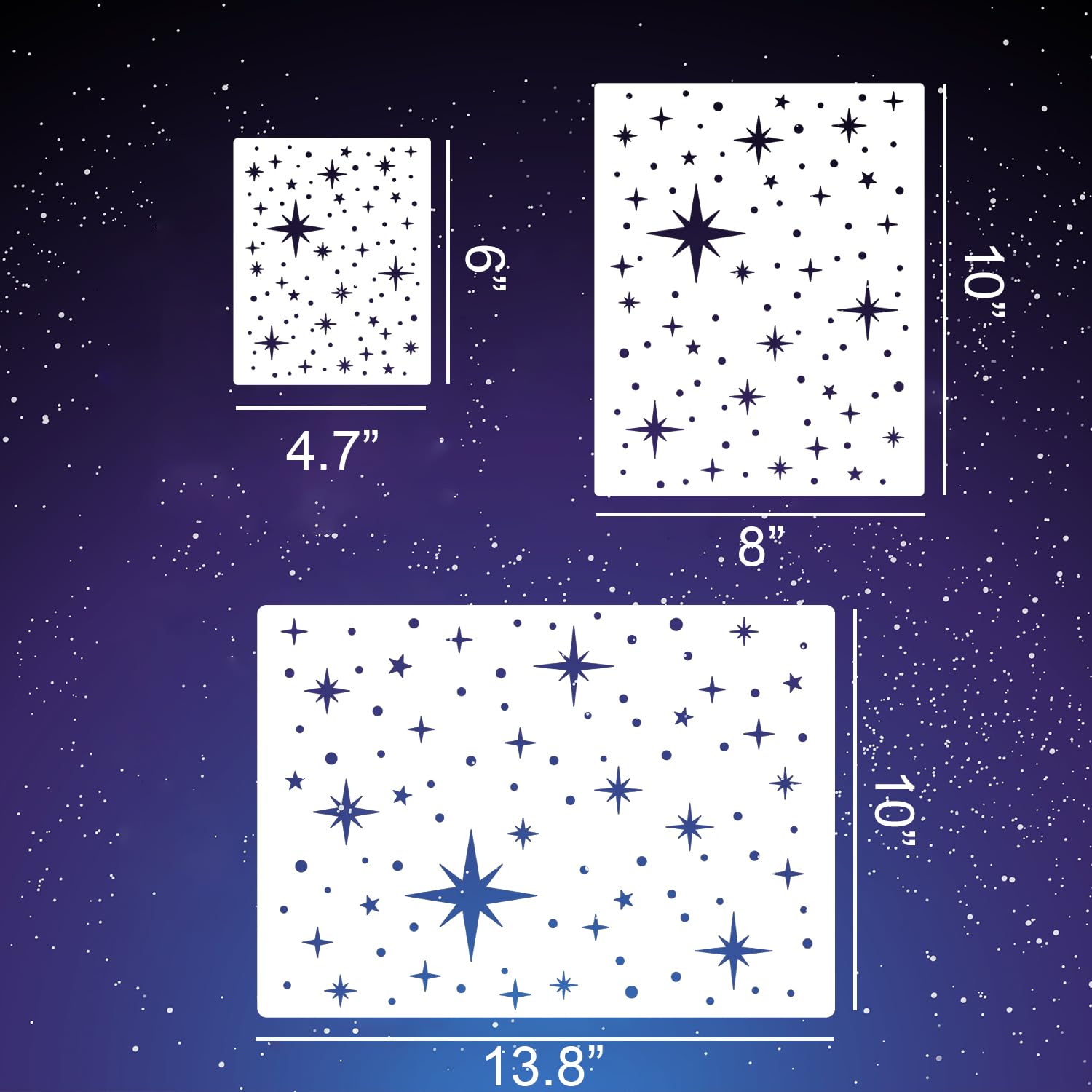 Snapklik.com : Star Stencil Stars Stencils For Painting Twinkle Star ...