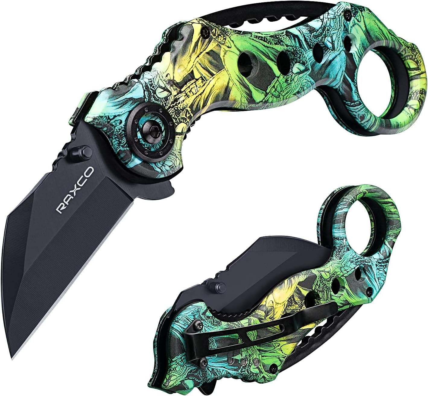 RAXCO Pocket Knife Folding for camping or daily-use & colletion ...