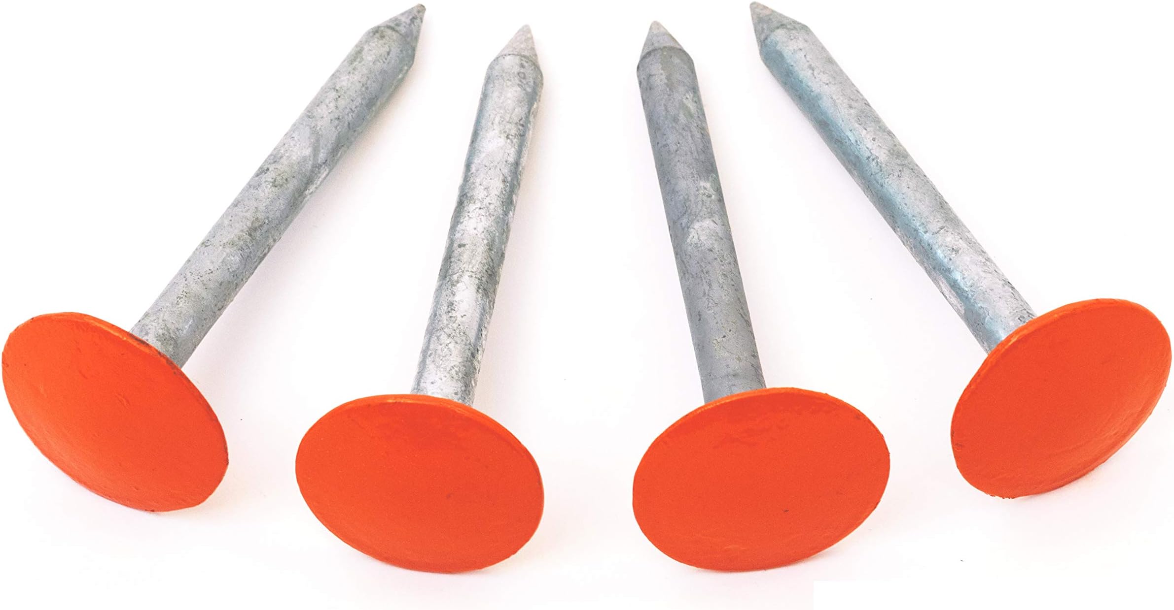 Amazon.com: Survey Marker - 4 Pack - Low Profile Survey Stakes (Hi-Vis ...