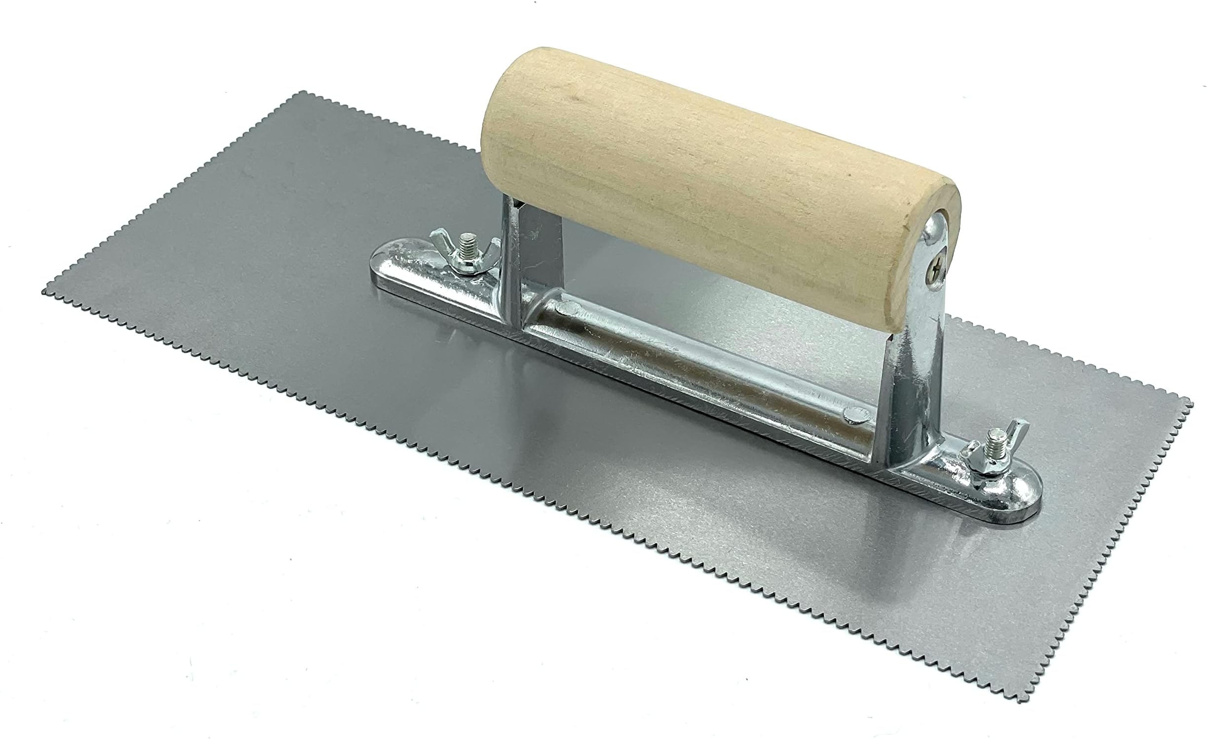 Janser A2 Adhesive Trowel / Spreader - Handle & Notched Steel Trowel ...