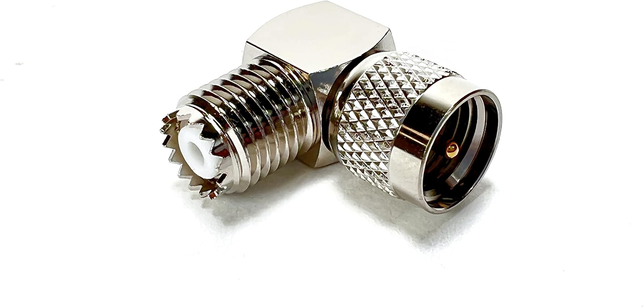 Amazon.com: GIZWIZ RF Coax Adapters Mini UHF Male to Mini UHF Female ...