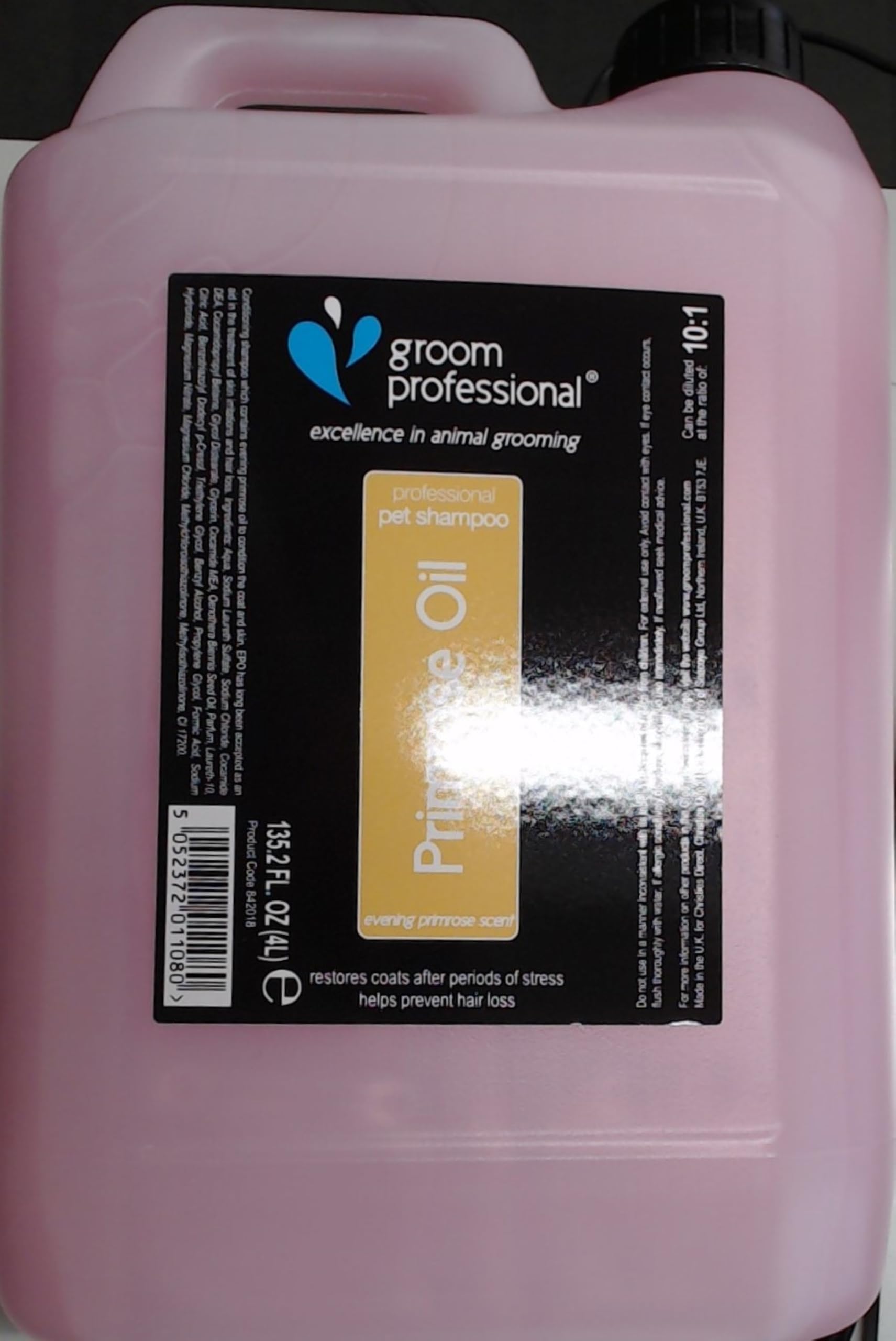 GROOM PROFESSIONAL Apple Smooth Dog Shampoo - Cleansing Shampoo for ...
