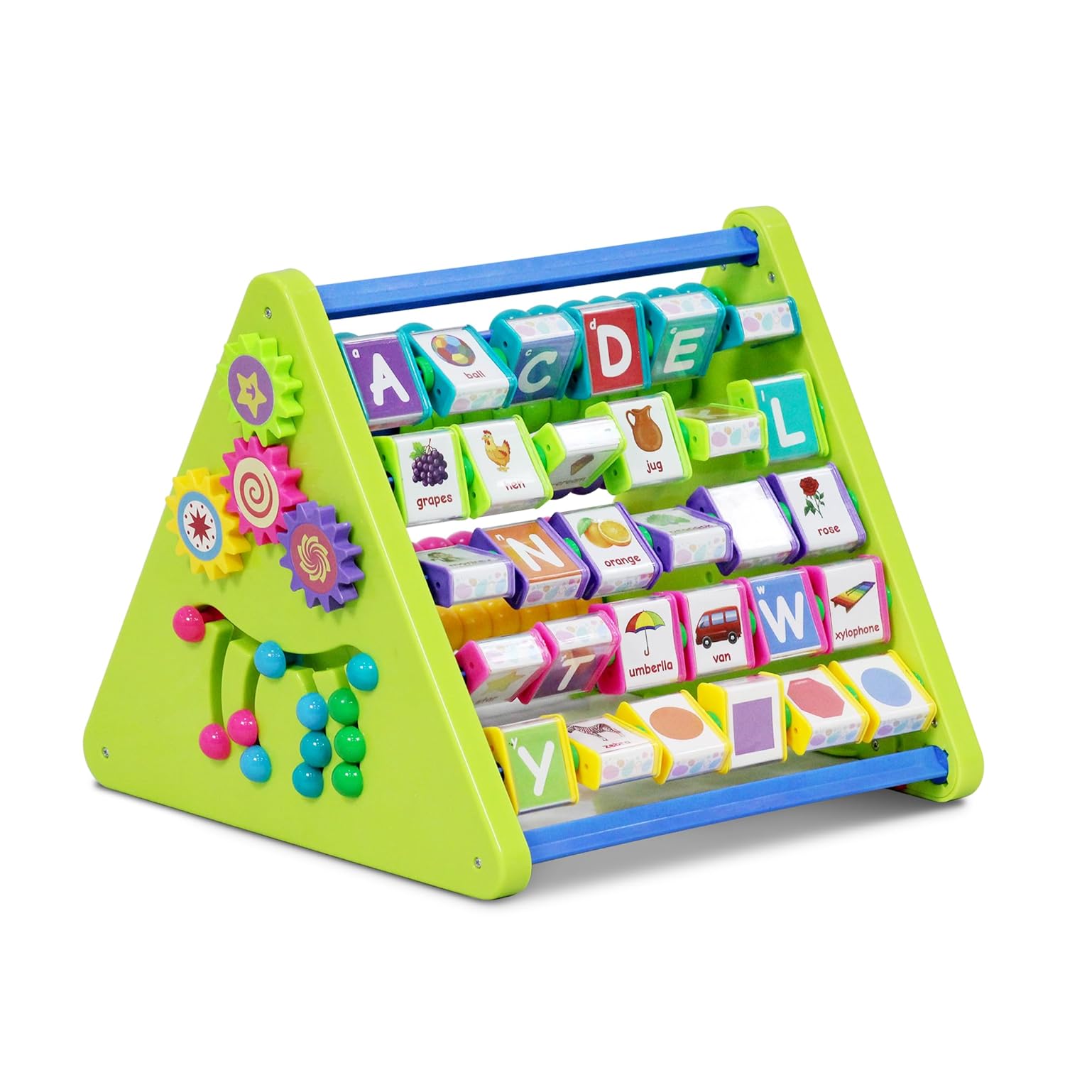 Happy Bear 8-in-1 Activity Triangle Toy for Kids, 3+ Years | Learn ...