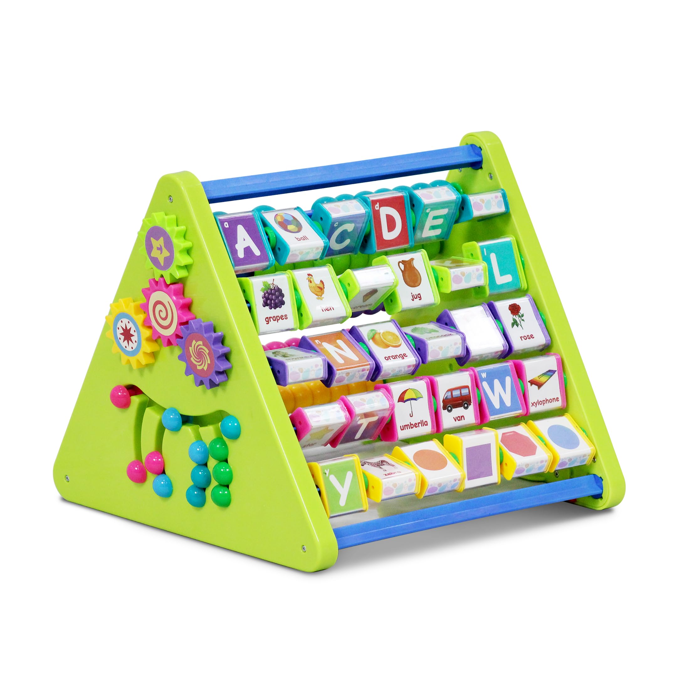 Happy Bear 8-in-1 Activity Triangle Toy for Kids, 3+ Years | Learn ...