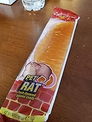 Amazon.com : Jelly Belly Pet Rat Gummi Candy (3 Oz) : Giant Gummy Rat ...