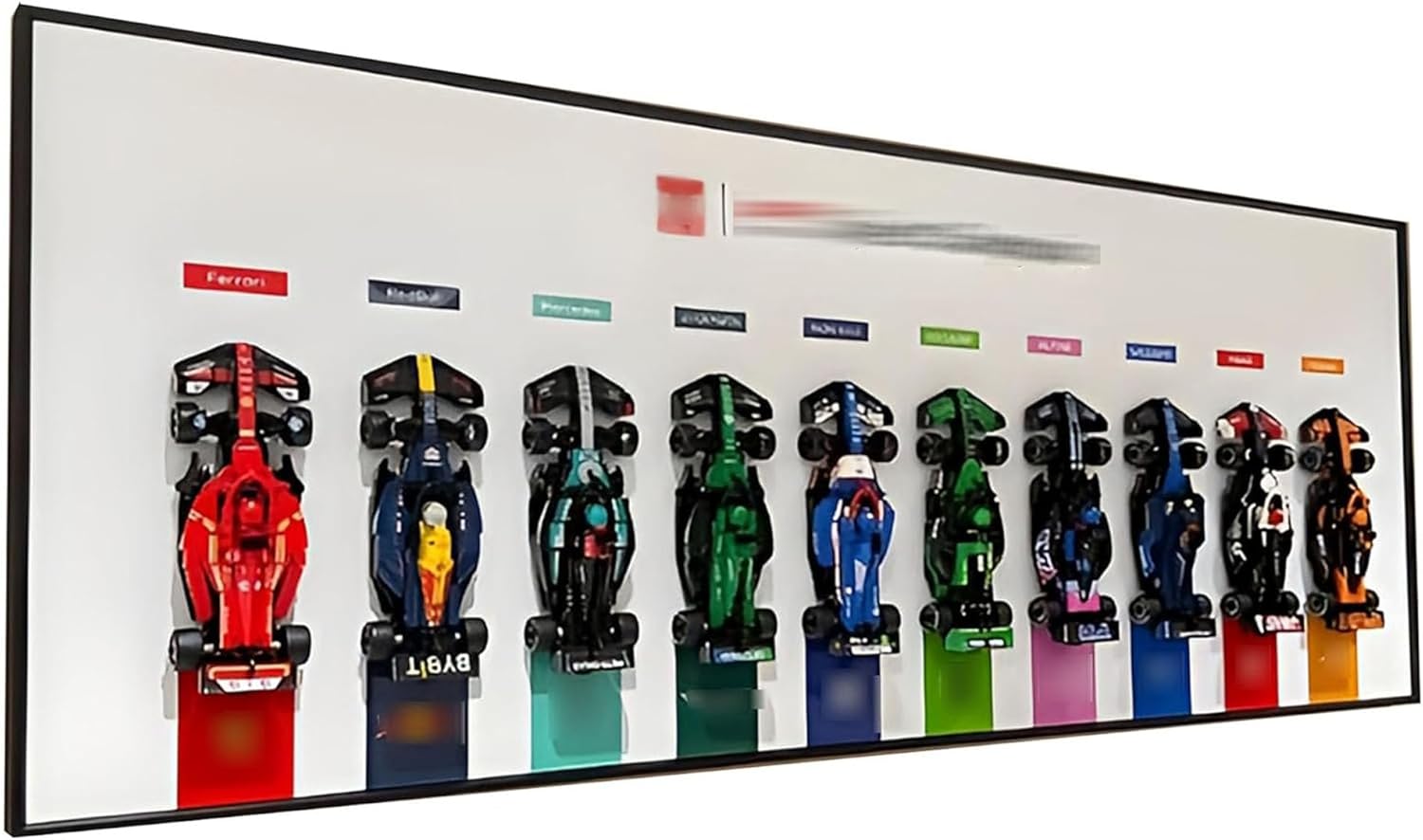 Amazon.com: DDXMML Display Wallboard for Lego 77242-77251 F1 Racing ...