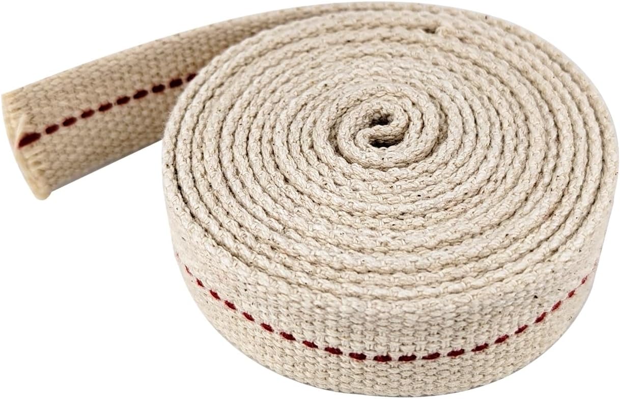 Amazon.com: 1 Roll Oil Lamp Wick - 6.5 Feet Roll, 3/4 Inch Flat Cotton ...
