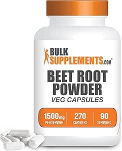Amazon.com: BulkSupplements.com Beet Root Powder Capsules - Beets ...