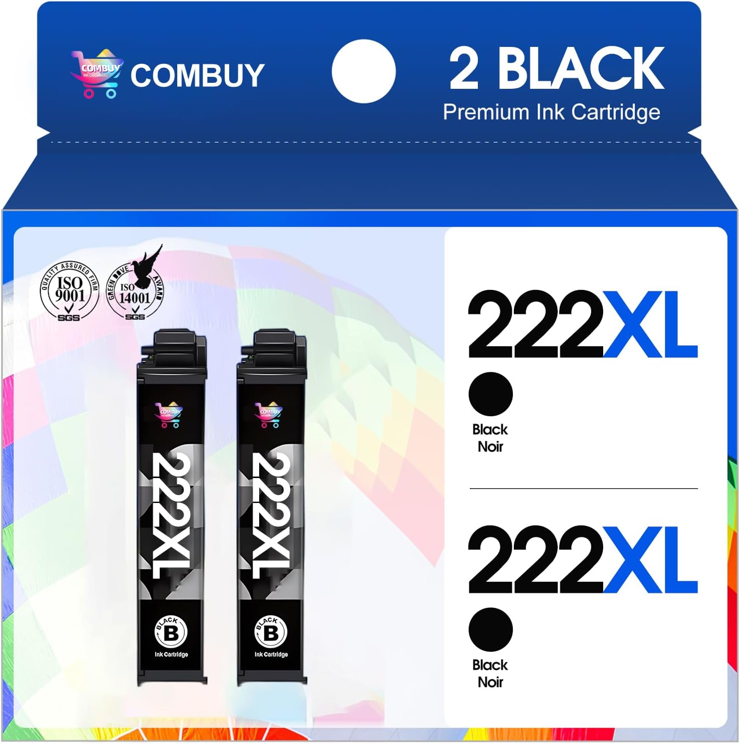 Amazon.com: 222XL Black Ink Cartridges Remanufactured Replacement for ...