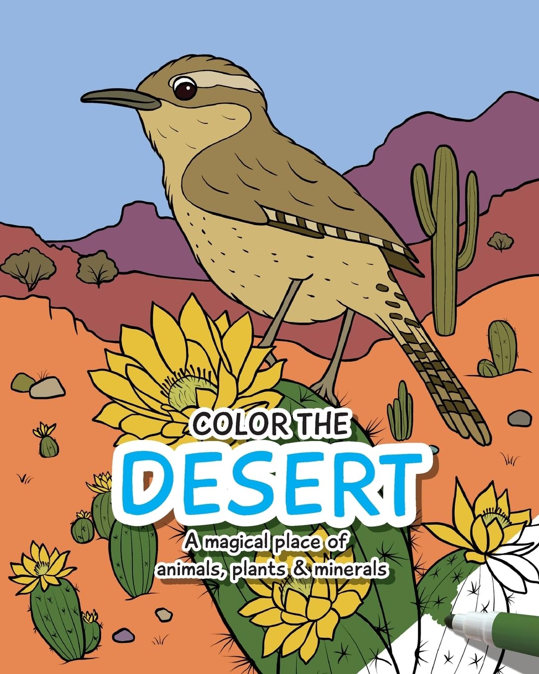 Amazon.com: Coloring Adventures in the Desert: Desert Coloring Book: A ...