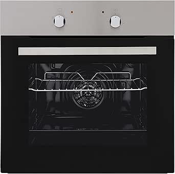 Cookology SFO60SS 60cm Built In Electric Fan Oven - Integrated Single ...