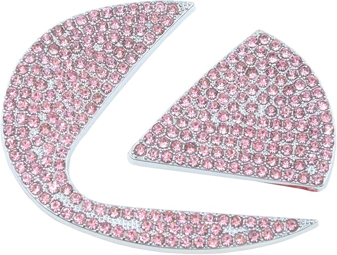 Amazon.com: Cinkenyo Bling DIY Car Diamond Car Accessories for Women ...