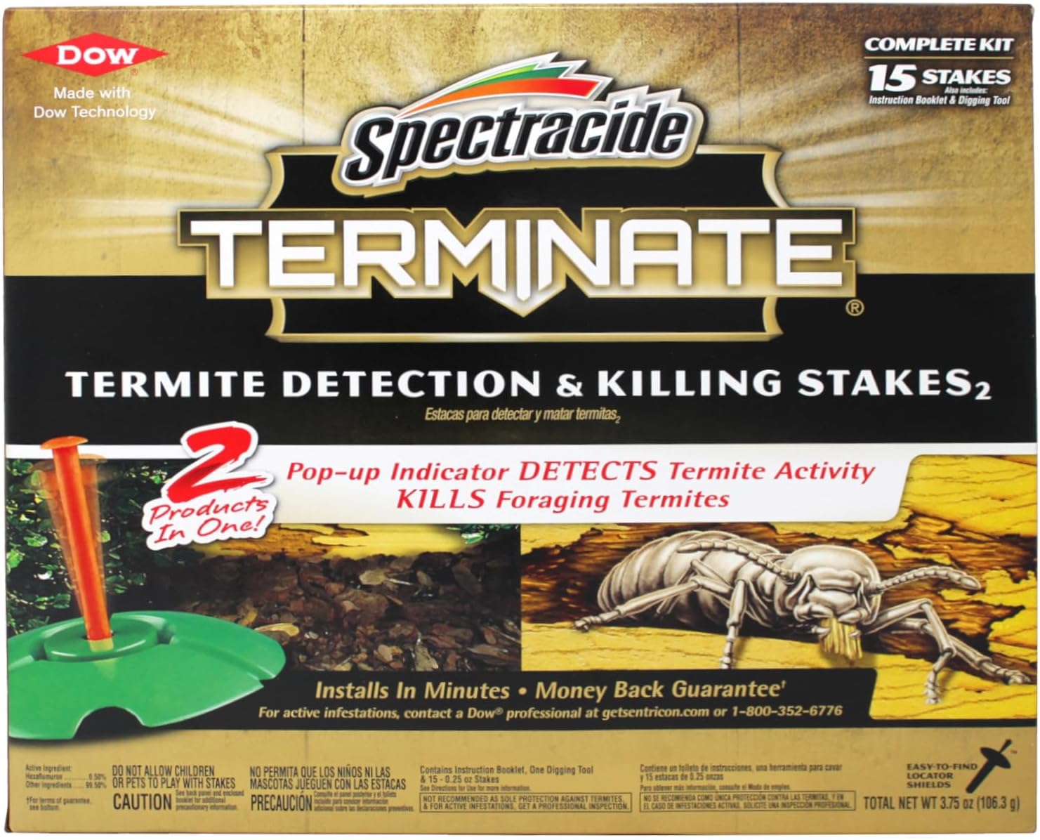 Amazon.com : Spectracide Terminate Termite Detection and Killing Stakes ...