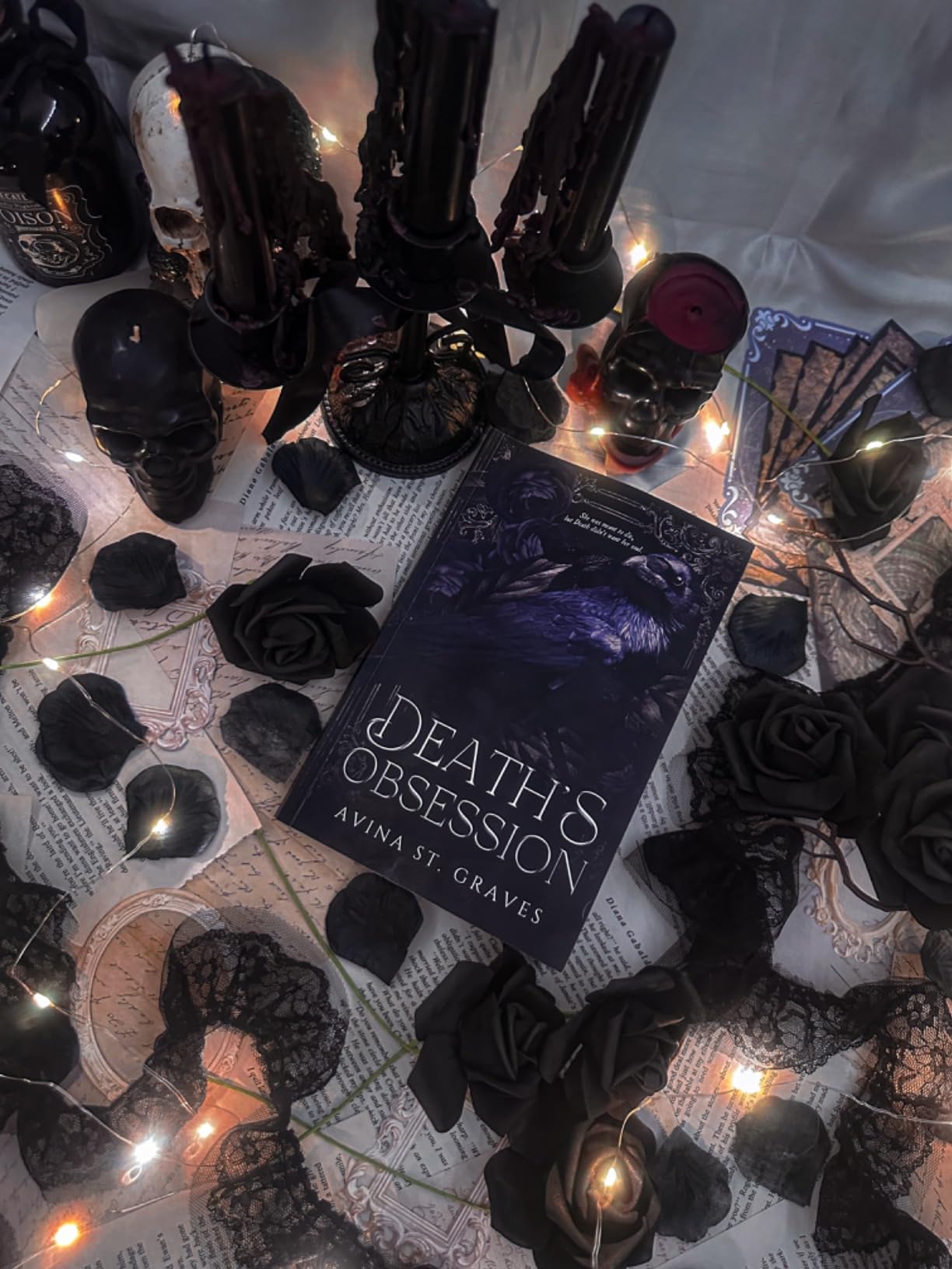 Death's Obsession: A Paranormal Dark Romance eBook : St. Graves, Avina ...