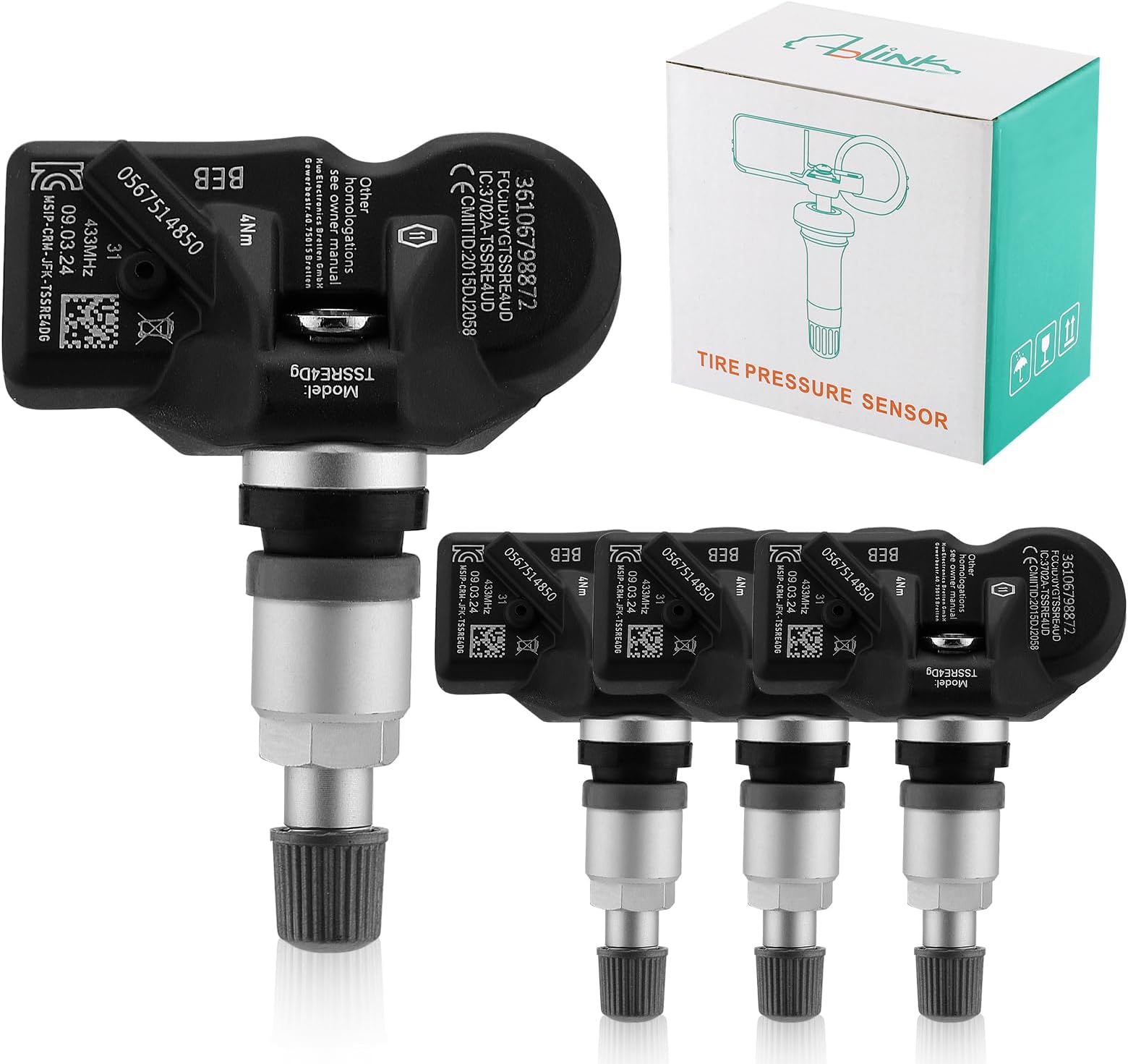Amazon.com: AULINK 36106798872 Tire Pressure Monitoring System(TPMS ...