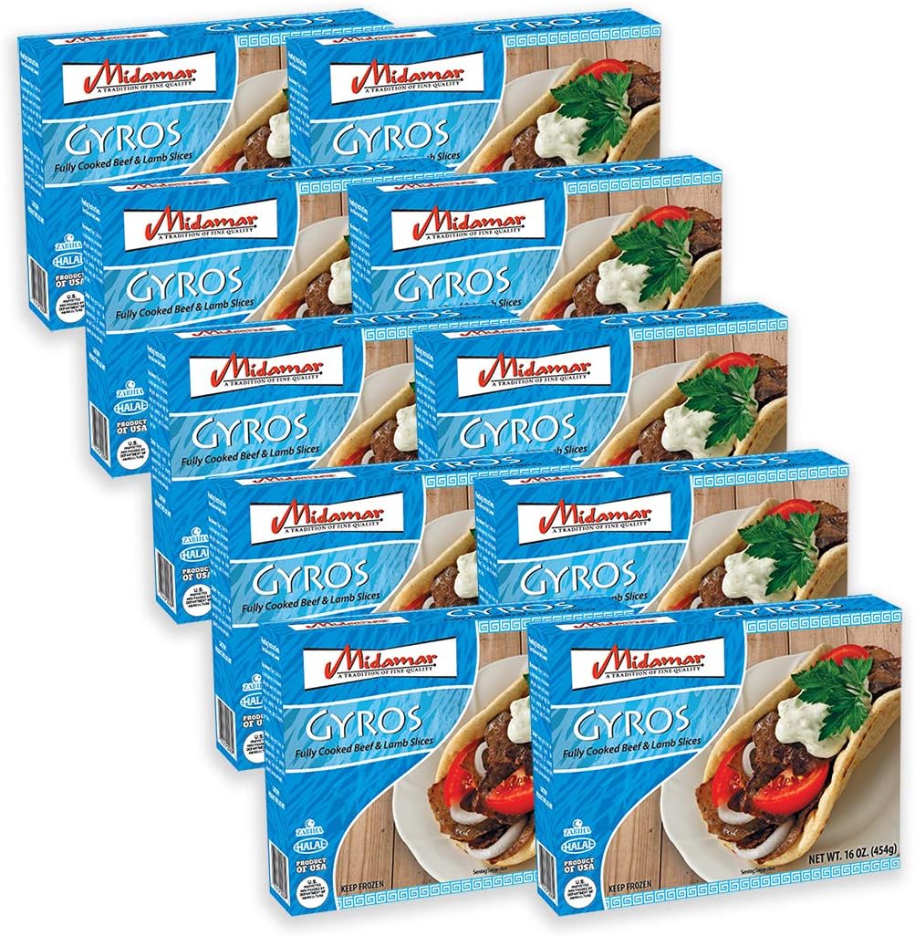 Amazon.com: Kronos Authentic Gyros Slices, Fully Cooked : Grocery ...