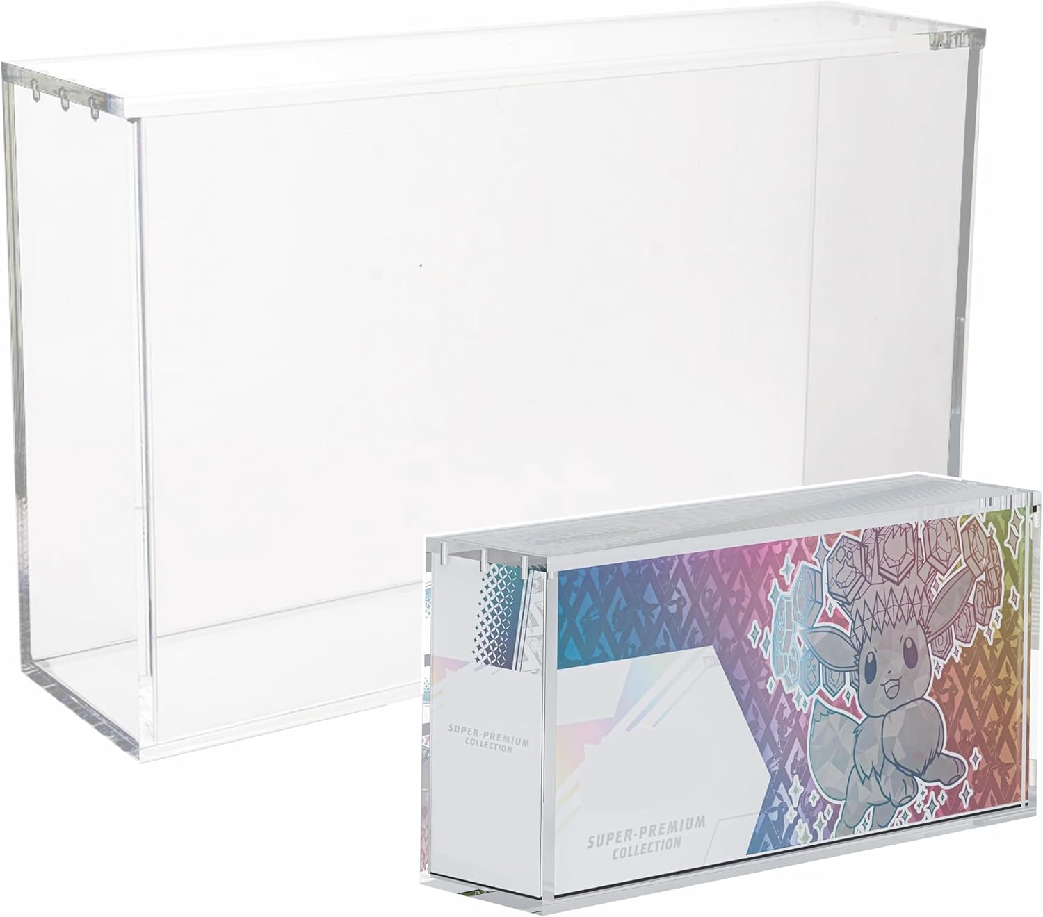 Prismatic Evolutions SPC-Box, Acryl-Vitrine, 5 mm dick, Acrylgehäuse ...