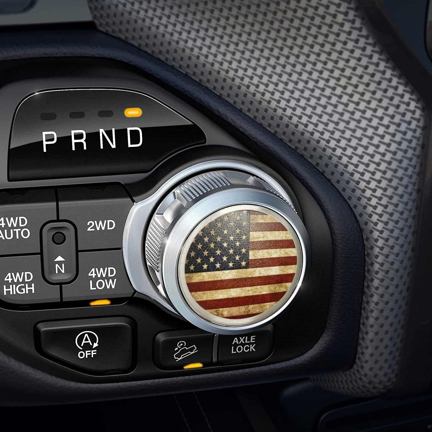 Amazon.com: WENDISH Dial Shifter Metal Trim Plate Decorative Knob ...