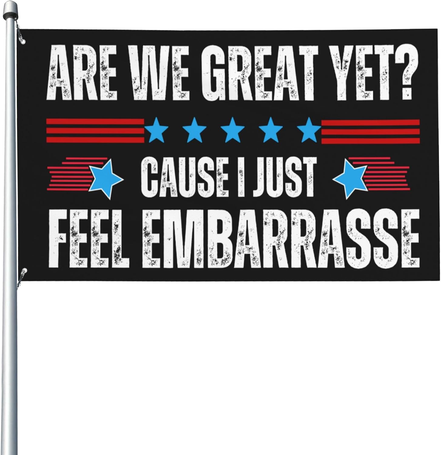 Amazon.com : Are We Great Yet Cause I Just Feel Embarrassed Anti idiot ...