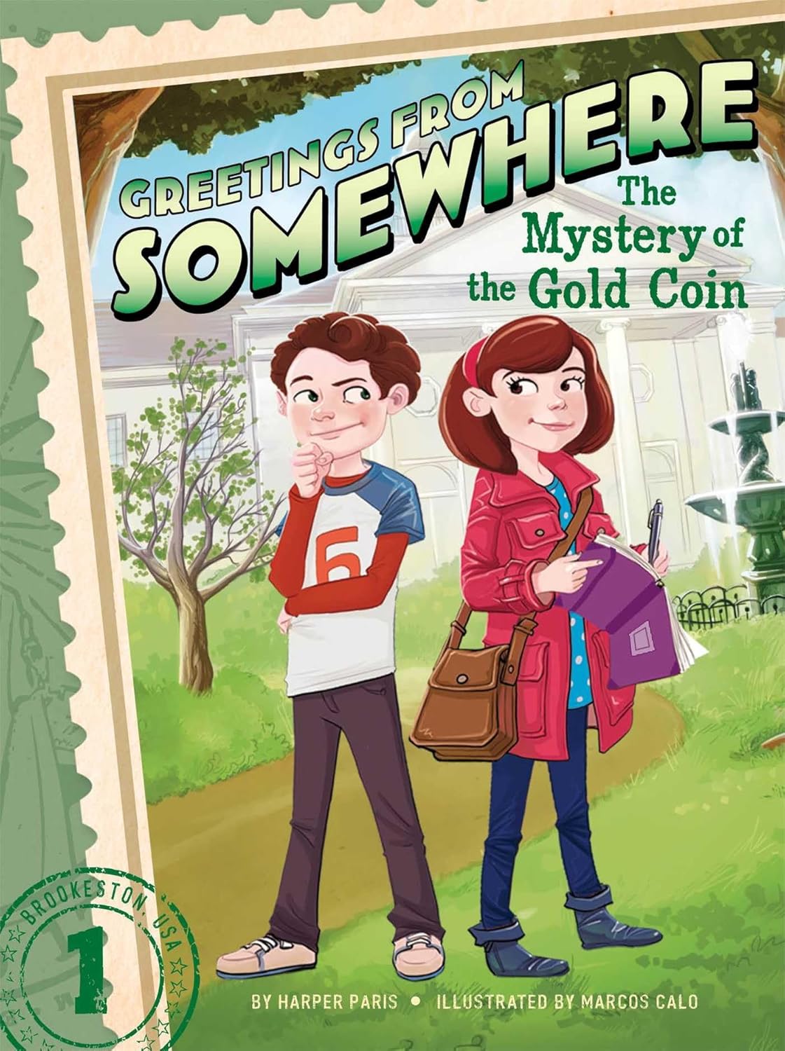 Amazon.com: The Mystery of the Gold Coin (1) (Greetings from Somewhere ...
