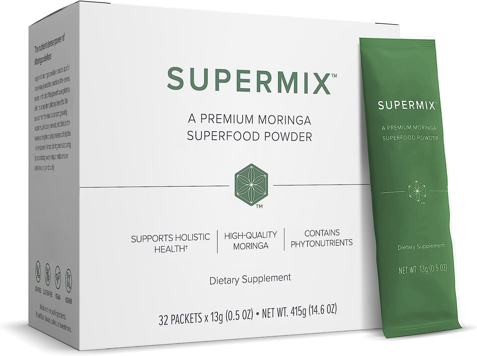Amazon.com: Isagenix SuperMix - Premium Moringa Superfood Powder with ...