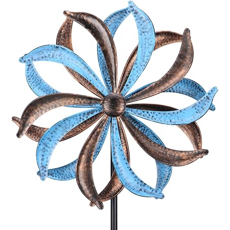 Amazon.com: WONDER GARDEN Wind Spinner - 6.2FT Large Wind Spinner Metal ...
