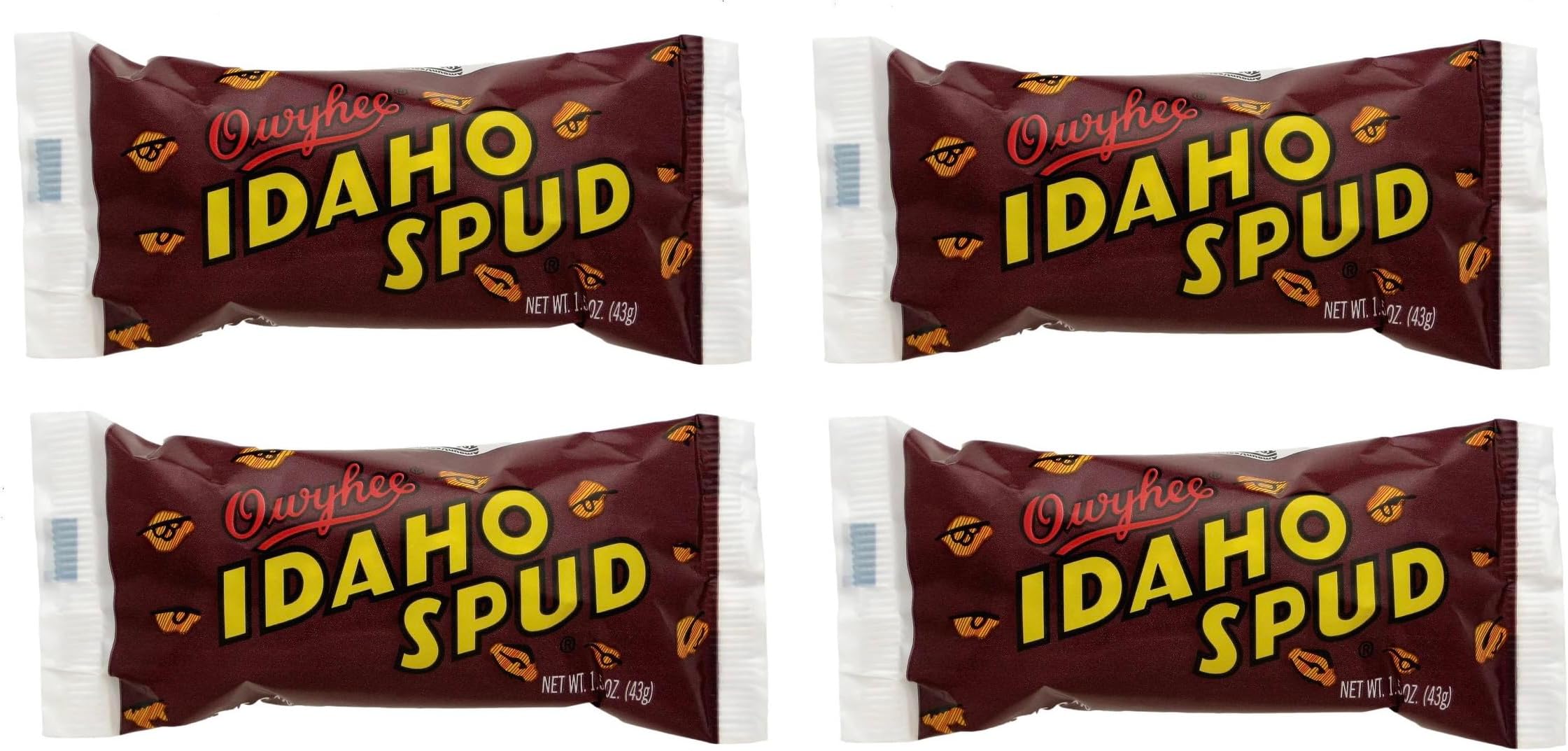 Amazon.com : Owyhee Idaho Spud Chocolate Candy Bars - 18 Ct. Case ...