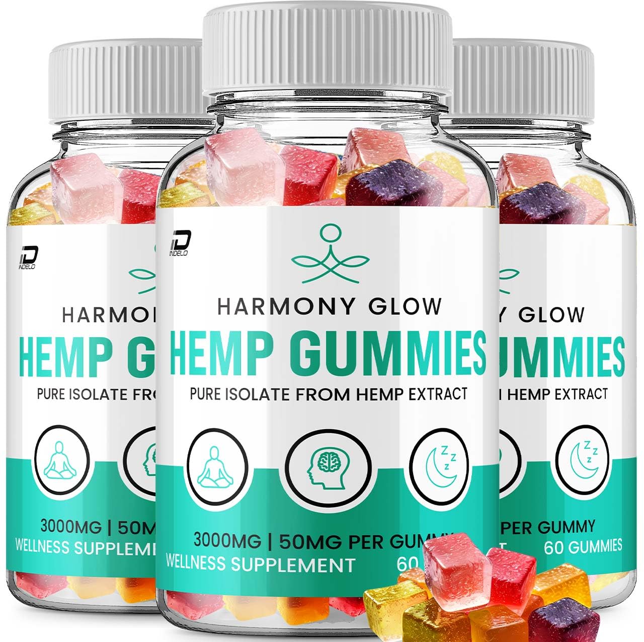 Amazon.com: Harmony Glow Gummies - Harmony Glow Hemp Gummies, Harmony ...