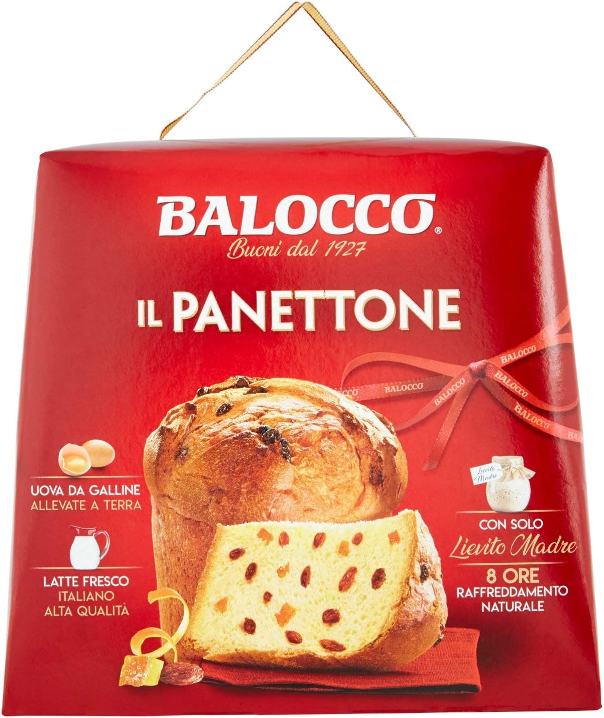 Amazon.com: Bauducco Panettone Classic - Moist & Fresh Fruit Holiday ...