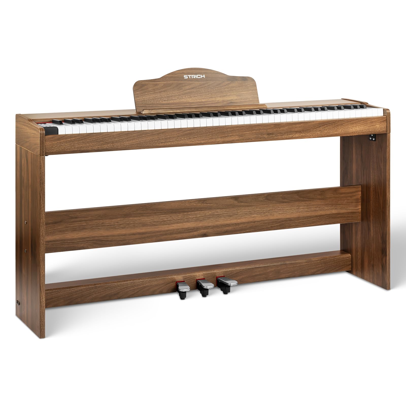 STRICH Digital Piano 88 Keys, Hammer-Action Weighted Keyboard, Full ...