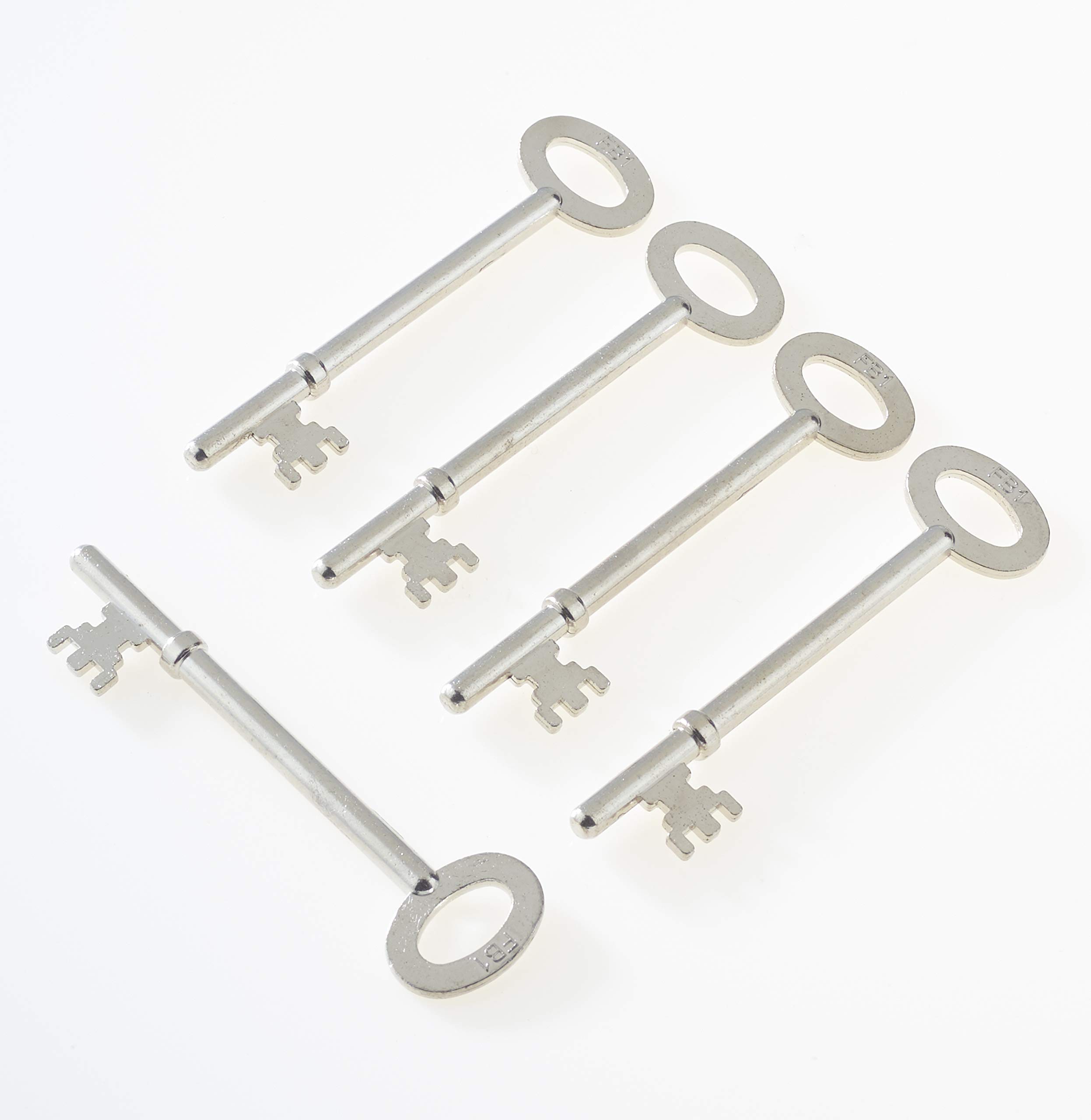 FB1 Key Genuine Original Fire Brigade Mortice Lock Keys, Pack of 5 (5 ...