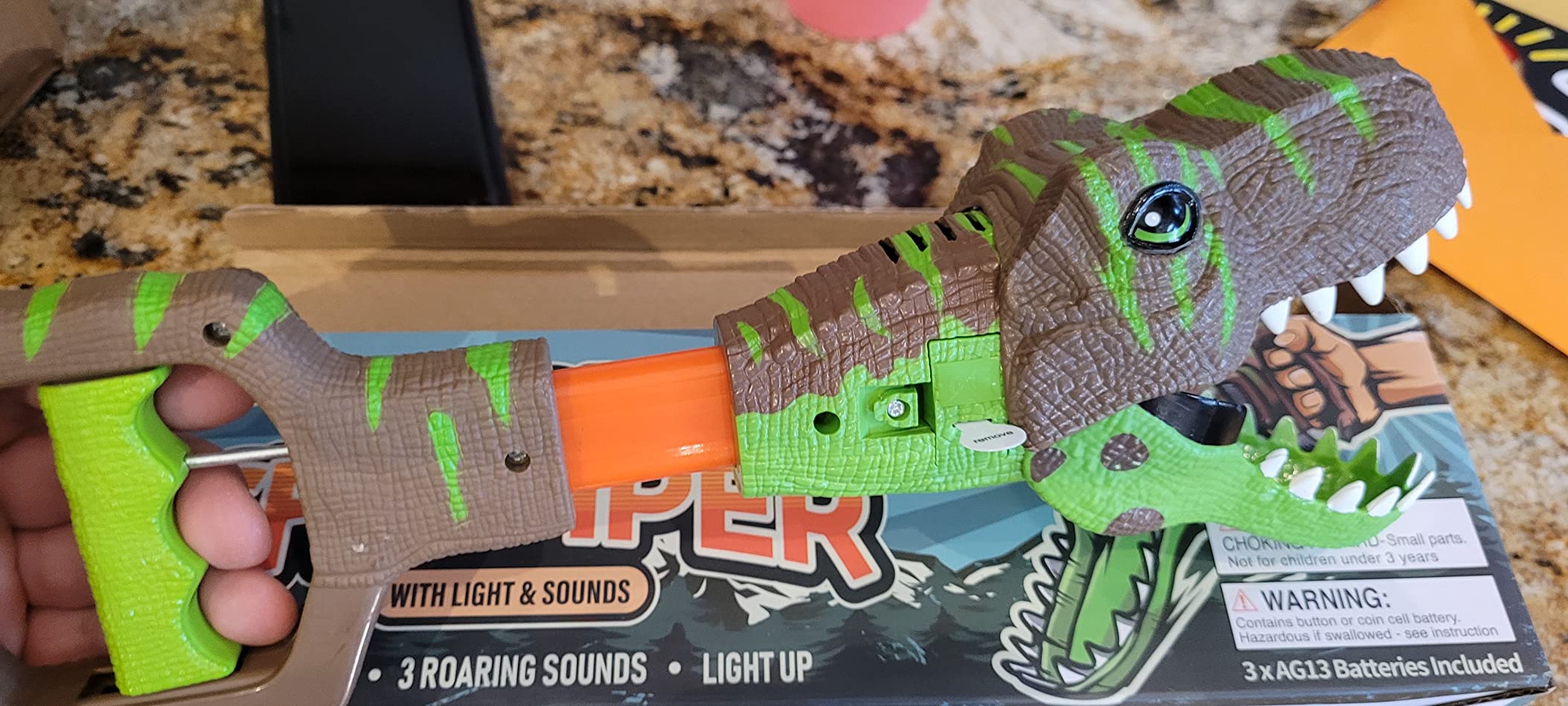 $3/mo - Finance DINOBROS Dinosaur Chomper Toys for Kids with 3 Roar ...