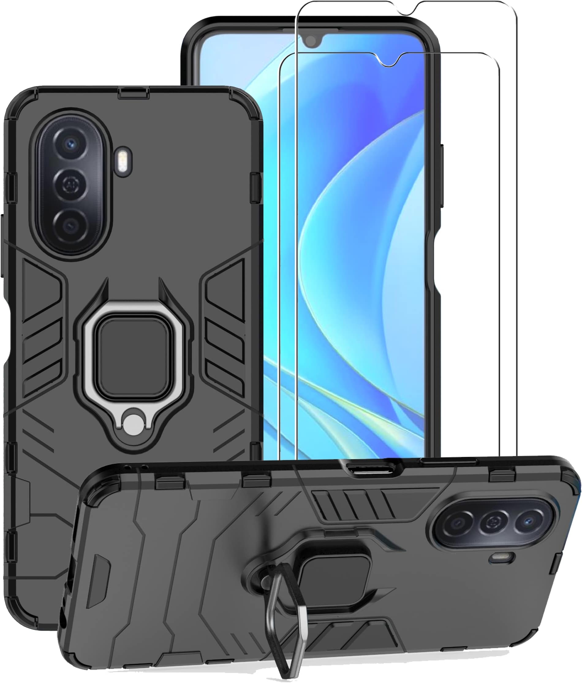 WRTBS Funda para Huawei Nova 12s Case Mica de Vidrio Cristal Templado ...