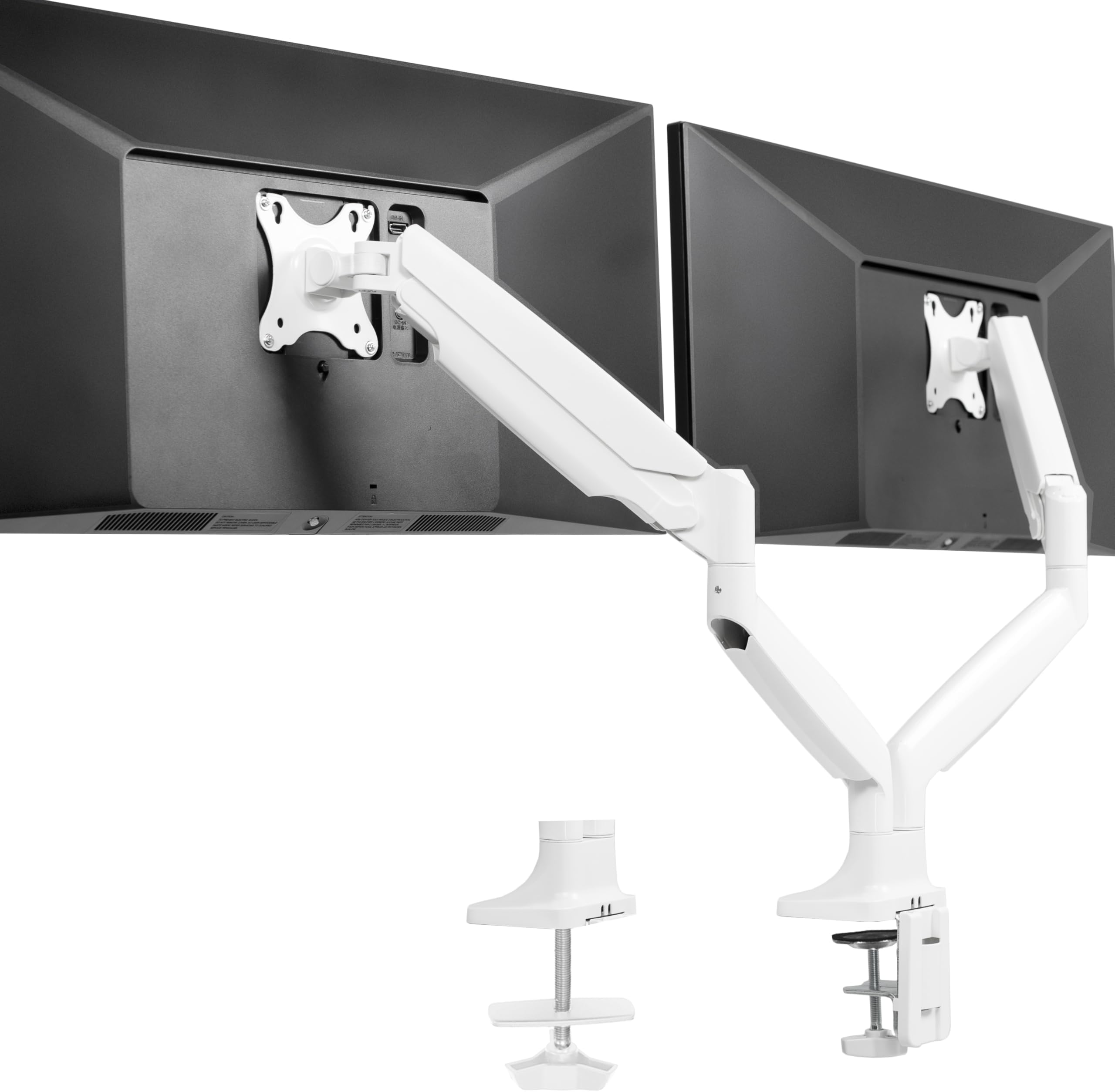 Amazon.com: VIVO Premium Aluminum Heavy Duty Dual Monitor Arm for ...