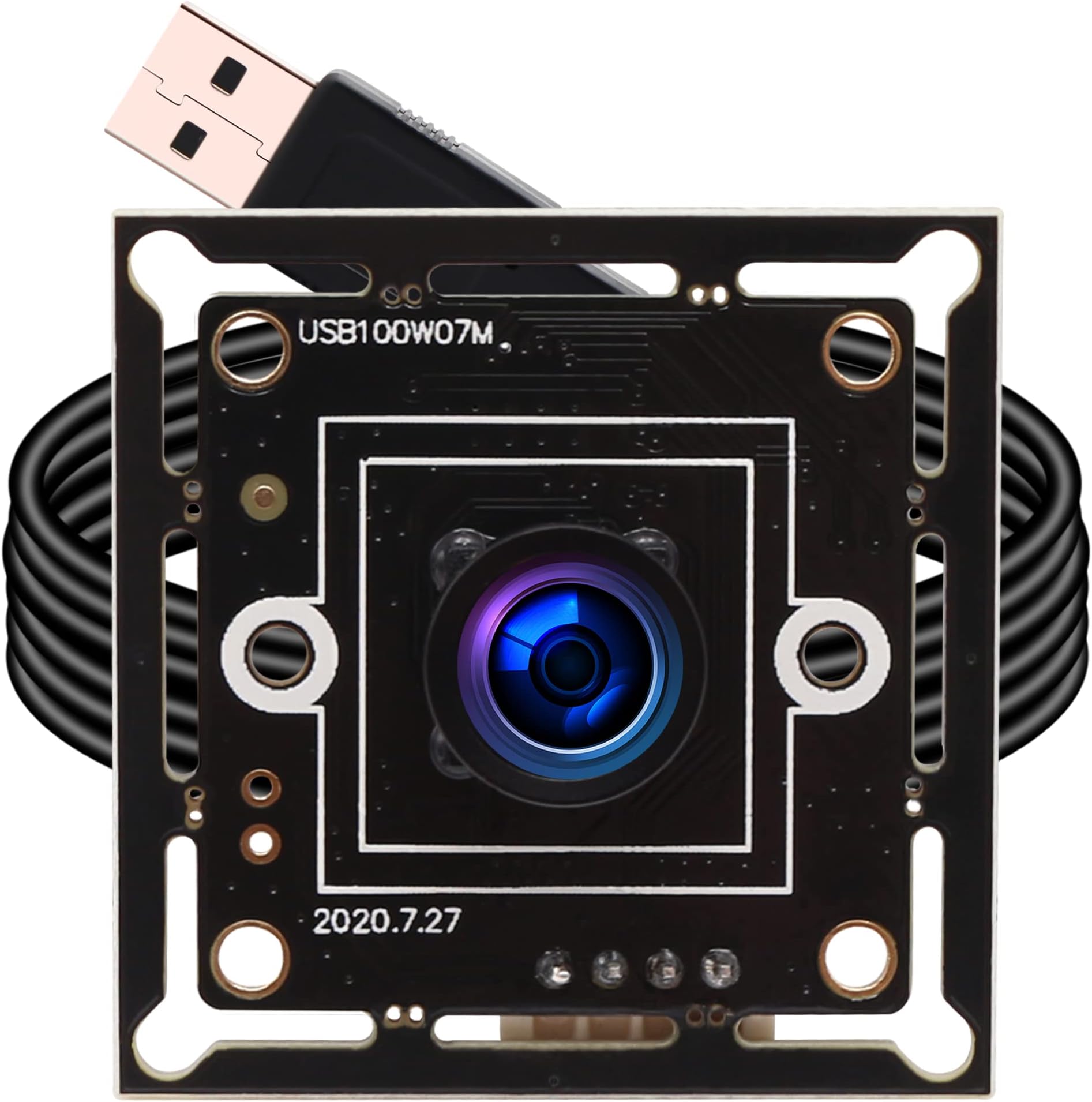 Amazon.com: ELP High Speed USB Camera 1080P Embedded Webcam Board with ...