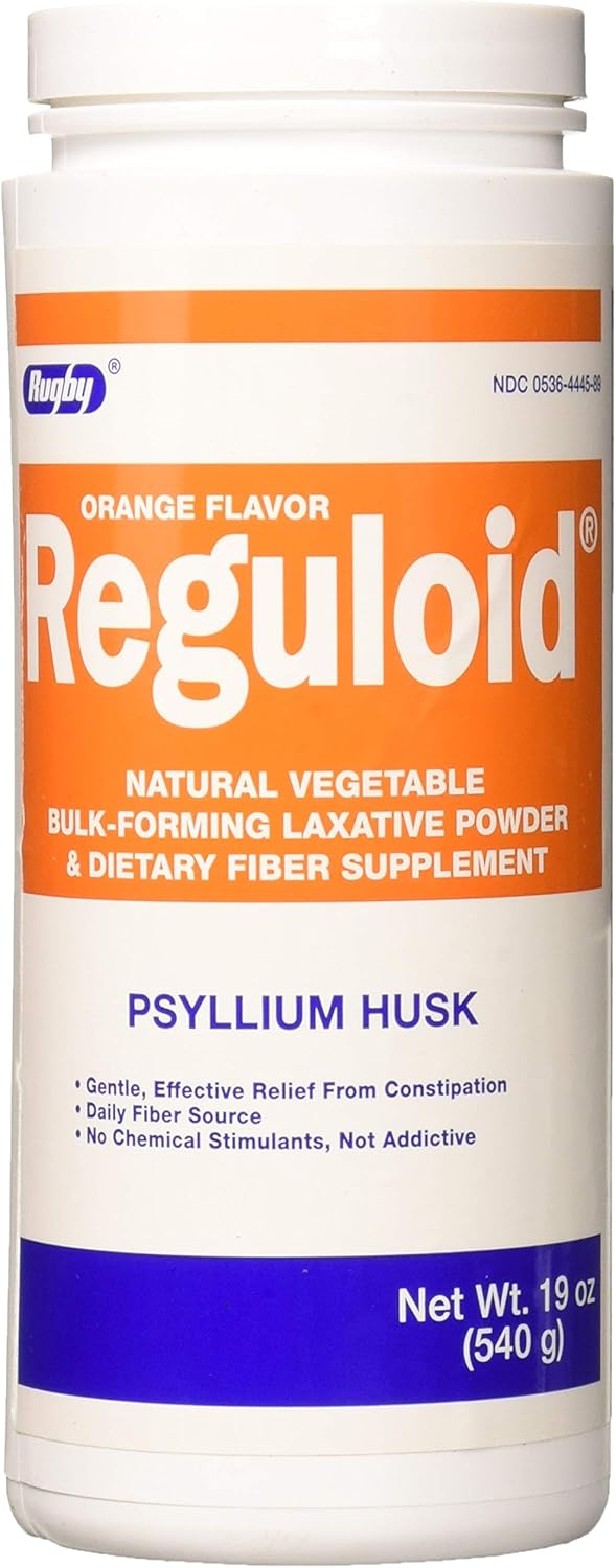 Amazon.com: Reguloid Natural Vegetable Bulk-Forming Laxative, Orange ...