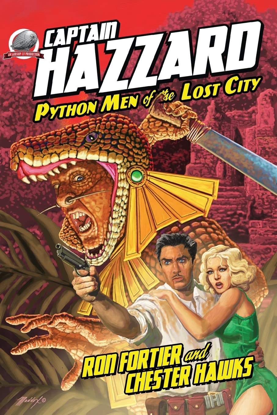 Captain Hazzard-Python Men of the Lost City: Fortier, Ron ...