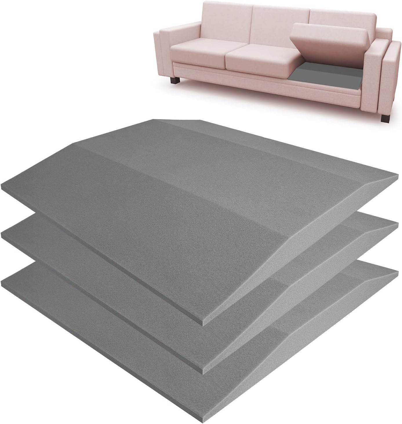 Amazon.com: HAVARGO Couch Cushion Support for Sagging Seat, Couch ...