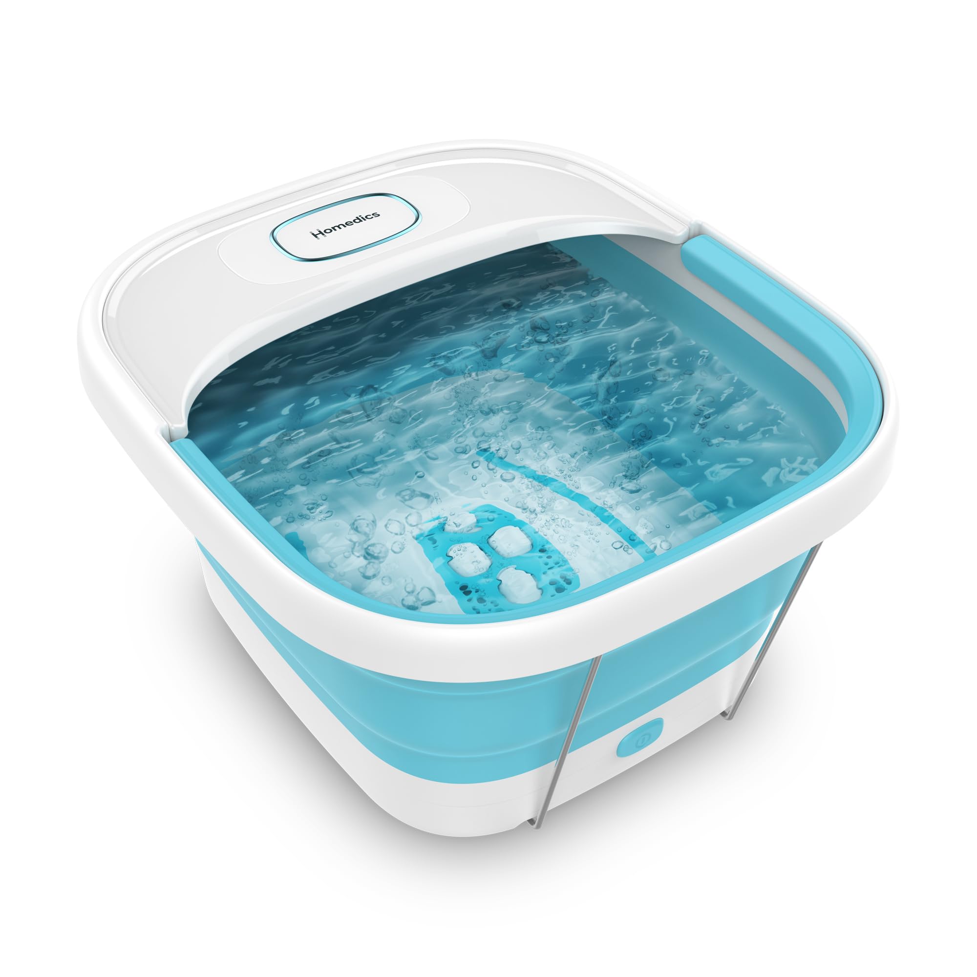 HoMedics Collapsible Foot Massager Spa with Bubbles, Foot Bath ...