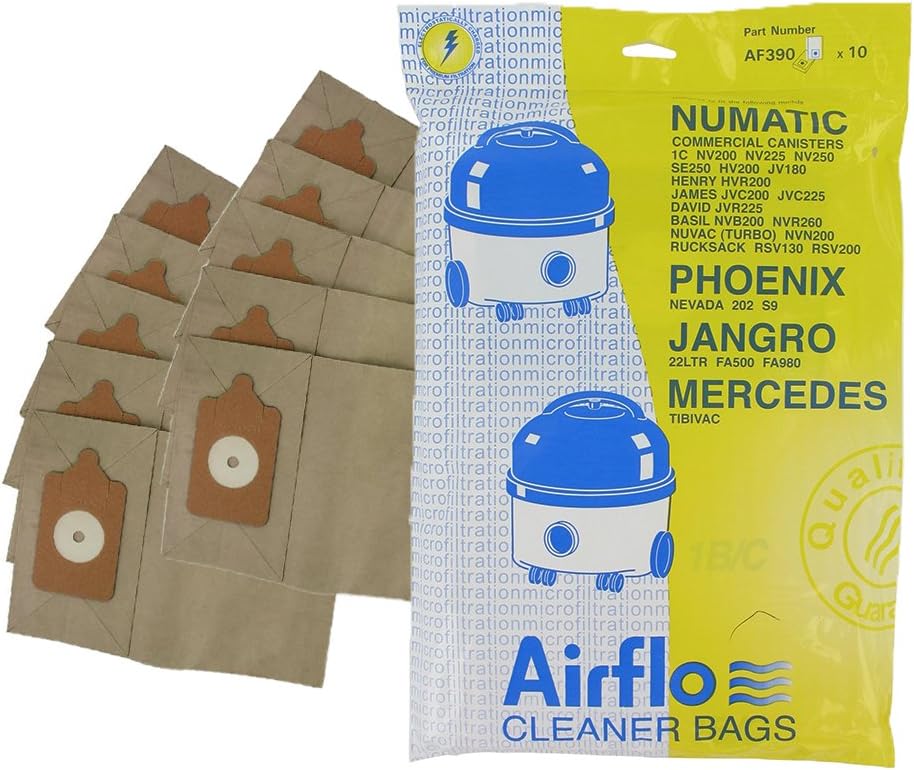 Henry Hoover bags (10 Pack) : Amazon.co.uk: Home & Kitchen
