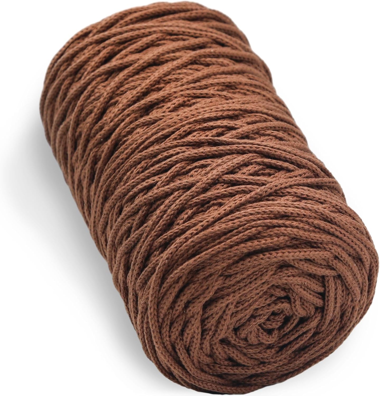 Amazon.com: 1 PCS 200g Brown Cotton Yarn Hollow Knitted Crochet Yarn ...
