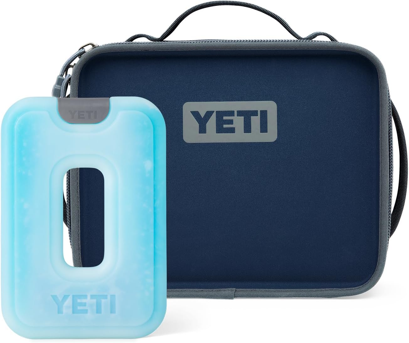Amazon.com: YETI Daytrip lunch Box with Medium Thin Ice, Navy: Home ...